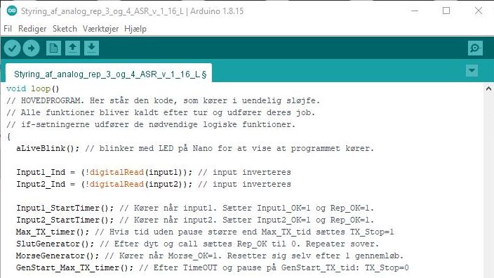 Arduino Repeater 3 Og 4 Sw